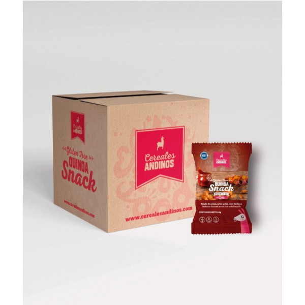 Quinoa Snack BBQ 40g - 24 unidades